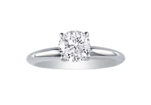 2 Carat Diamond Solitaire Engagement Ring In Platinum | SuperJeweler