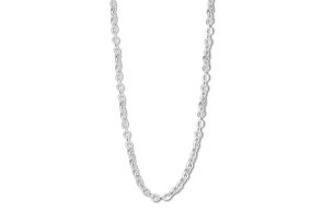 925 Sterling Silver Forzentina 4mm Chain Necklace, 20 Inches | SuperJeweler