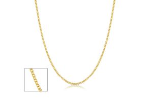 Cable Chain | 18 Inch Yellow Gold Chain | SuperJeweler