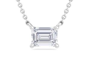 Lab Grown Diamond Necklace | Lab Grown Diamond Solitaire Necklace