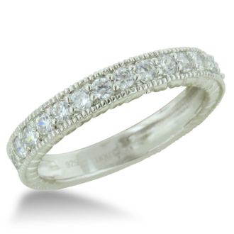 1 1/2ct Princess Diamond Bridal Set in 14k White Gold | SuperJeweler.com