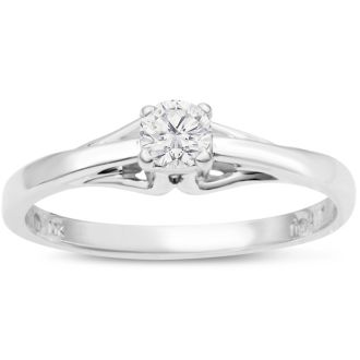 Cheap Promise Rings | Promise Rings | Diamond Solitaire Promise Ring In ...