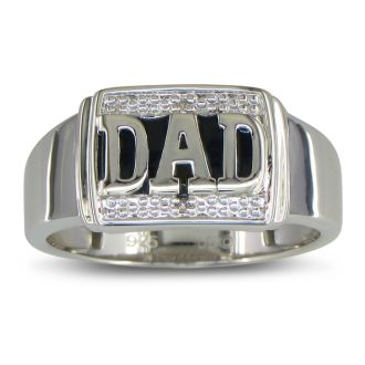 Special DAD Men's Diamond Ring - | SuperJeweler.com